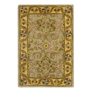 Safavieh Heritage Green Traditional Rug - 3' x 5', 3' x 5 ...
