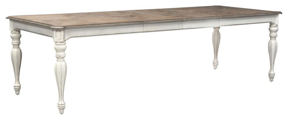 Rectangular Leg Table - Traditional - Dining Tables - by Homesquare | Houzz