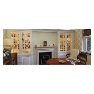 BESPOKE ALCOVE DINING ROOM CABINETS - Traditional - Dining Room ...