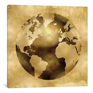 "Golden Globe" by Russell Brennan, Canvas Print, 12x12x1.5 ...