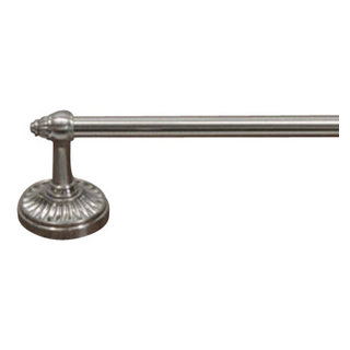 Tuscany Bath 18" Single Towel Rod - Modern - Towel Bars - by Knobs and ...