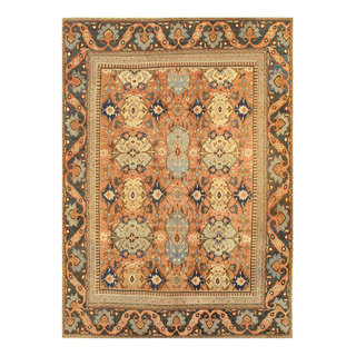 Rust Persian Antique Dorokhsh 9'x12'.9'' - Mediterranean - Area Rugs ...
