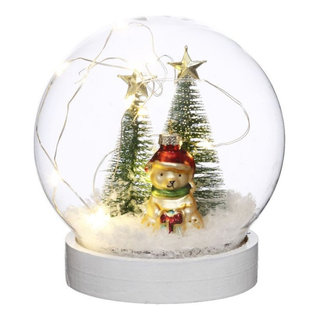 Mark Roberts 2021 Lighted Snowglobe 5" - Contemporary - Holiday Accents ...