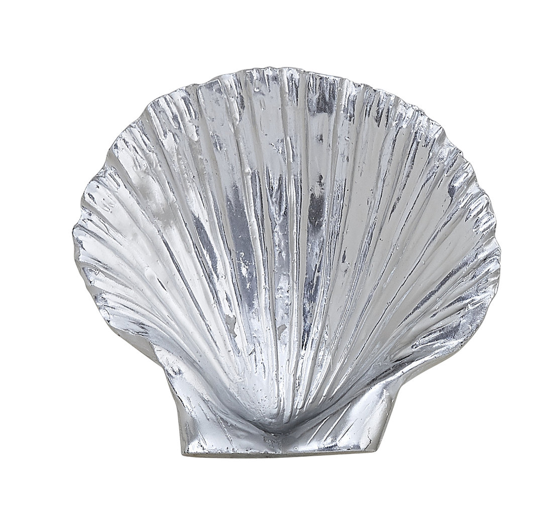 Metallic Scallop Shells, Set of 3 - Beach Style - Decorative Objects ...