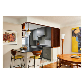 Golden Valley Kitchen - Midcentury - Kitchen - Minneapolis - by Edit Design Build Studio, LLC ...
