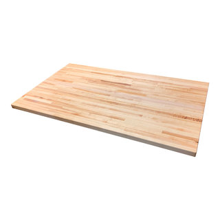 Custom Edge Grain Butcher Block Table Top, Island Top, Workbench, Desk ...