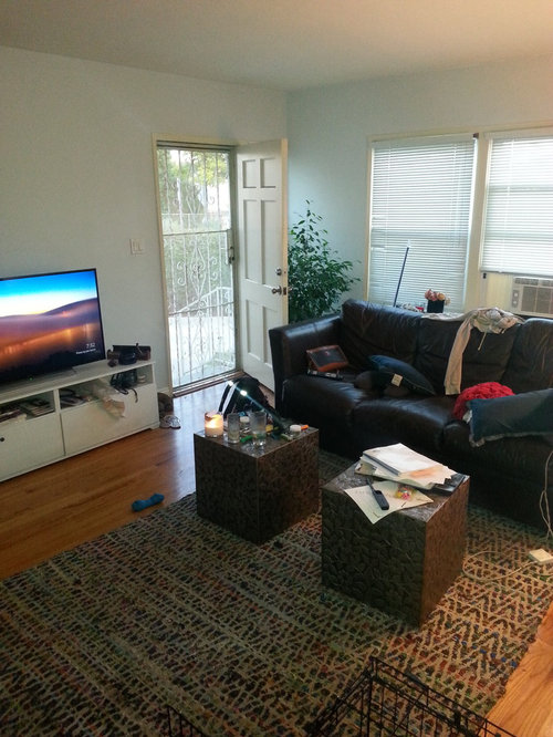 small living room setup