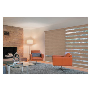 Shade by Jamie: Vertilux Neolux Dual Shades - Modern - Living Room ...