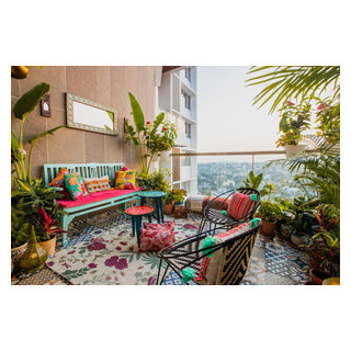 Sundowner Terrace - Indian - Deck - Pune - by Puru- Home Ensemble | Houzz