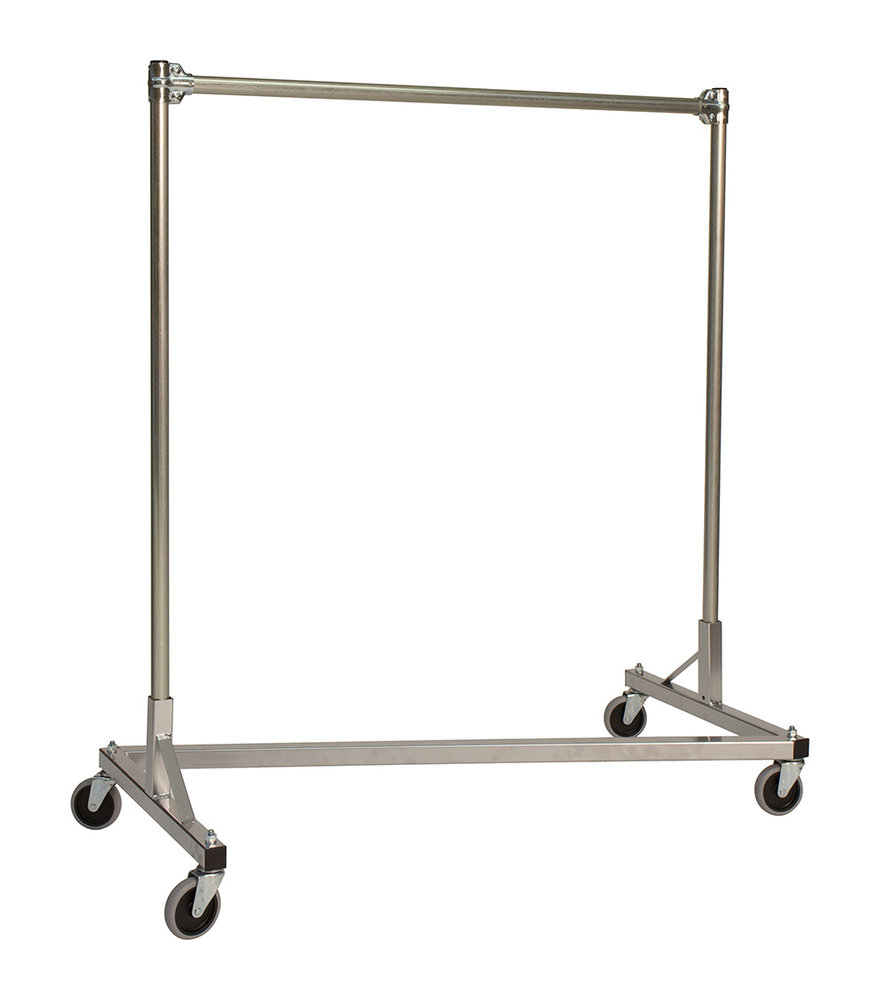 Z-Rack - Heavy Duty 60" Long Base Single Rail w/ 60" Uprights ...