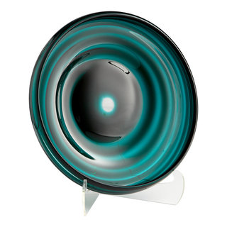 CYAN DESIGN 08645 Medium Vertigo Plate - Contemporary - Decorative ...