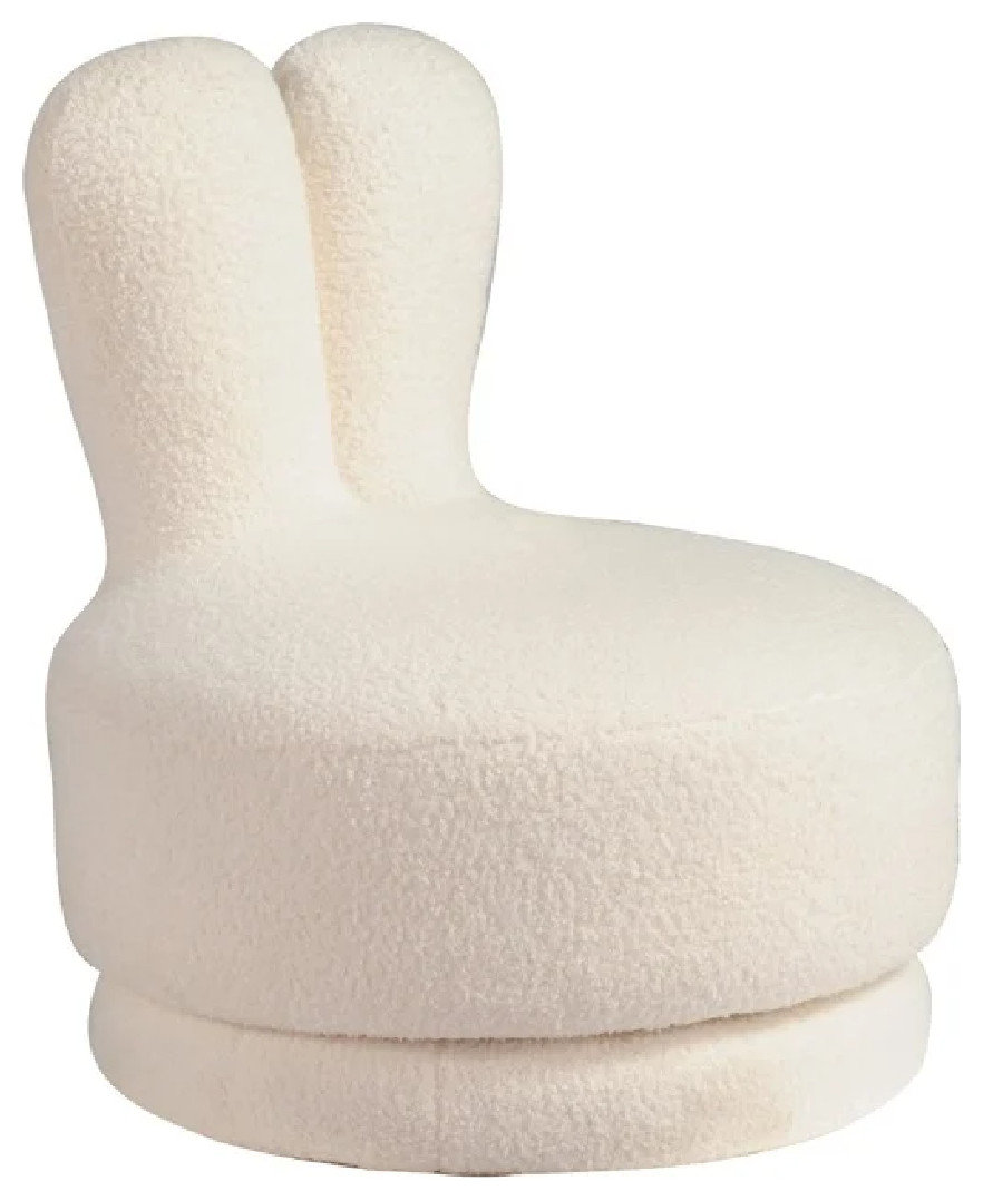 White Modern Kids Chair, OROA Bunny - Contemporary - Kids Chairs - by ...