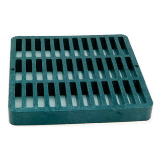 NDS 990 Structural Foam Polyolefin Square Grate w/UV Inhibitors, 9"x9 ...