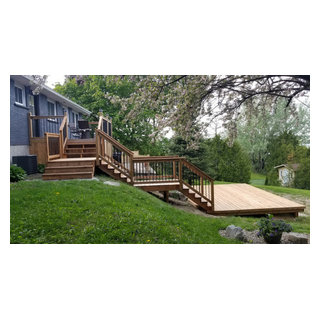 Tiered Deck and Stair System - Modern - Deck - Toronto - by Mjolnir ...