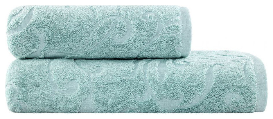 Towel Sharly Hand - Rustic - Bath Towels - by Togas | Houzz