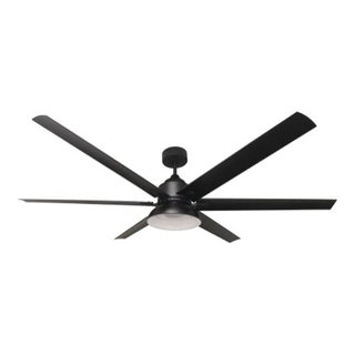 Electra 72" Indoor and Outdoor Ceiling Fan with Light LED ...