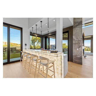 High Knoll Estate - Contemporary - Home Bar - Los Angeles - by Meridith ...