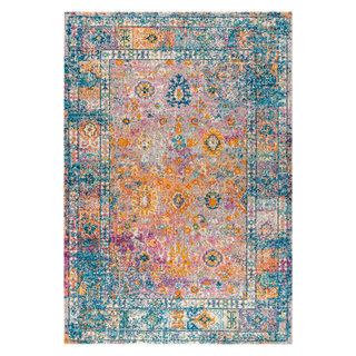 Bohemian Flair Boho Vintage Faded Area Rug, 3x5 - Contemporary - Area ...