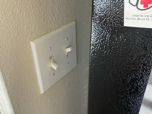 Need to move a light switch