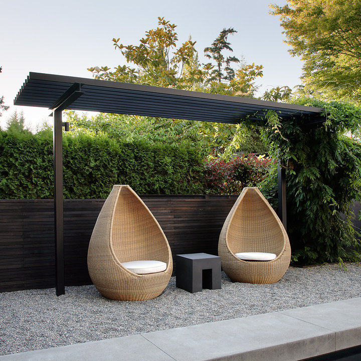 Slanted Pergola - Photos & Ideas | Houzz