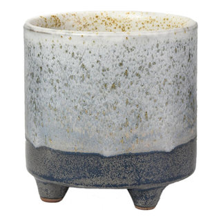 Speckled Java Planter Pot, Ceramic Cachepot for Plants, Floral Vase ...