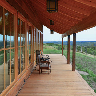 75 Beautiful Rustic Front Porch Pictures & Ideas | Houzz