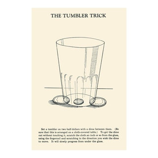 "The Tumbler Trick" Digital Paper Print by Retromagic, 17"x24", 31"x46 ...