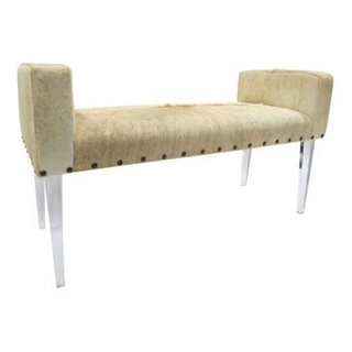 Larson Lucite Bench - Contemporary - Upholstered Benches - by Tiger ...