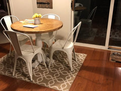 Half wall for breakfast bar or remove.