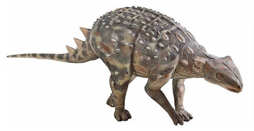 Minmi Ankylosaurs Scaled Dinosaur Statue - Traditional - Decorative ...