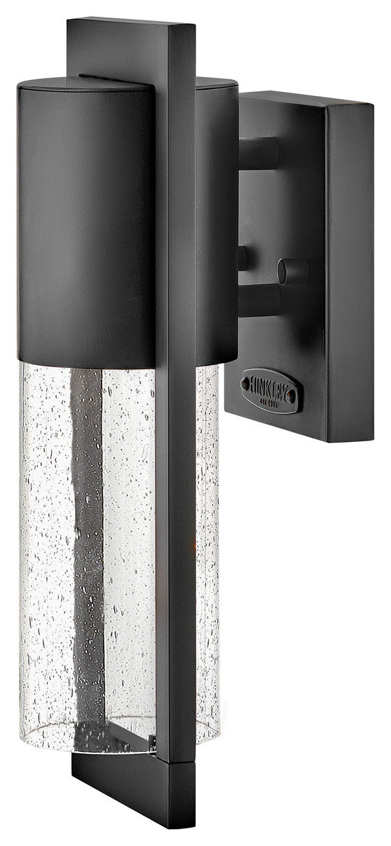Shelter LED Wall Mount, Black - Transitional - Outdoor Wall Lights And ...
