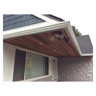 Hardie Siding, Shingleplank, 1x4 TnG Cedar Soffit, Vinyl Soffit ...