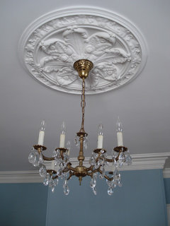Chantilly lace for trim, What color for ceilings?