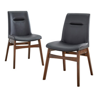 Vance Dining Chair, Black, Set of 2 - Midcentury - Dining Chairs - by ...