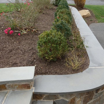 Bluestone Retaining Walls - Photos & Ideas | Houzz