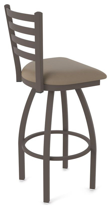 Holland Jackie 410 25" Swivel Counter Stool - Bronze/Canter Earth ...