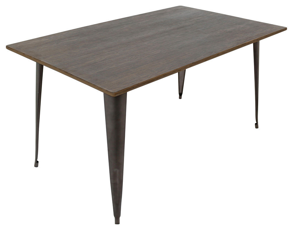 Lumisource Oregon Dining Table - Industrial - Dining Tables - by ...
