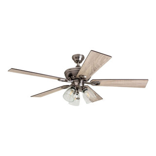 Prominence Home Glenmont Ceiling Fan with Light, 52 inch - Transitional ...