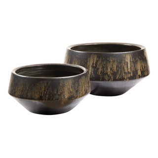 Uttermost Bronze Duo Vases Set of 2 - Transitional - Vases - by ...