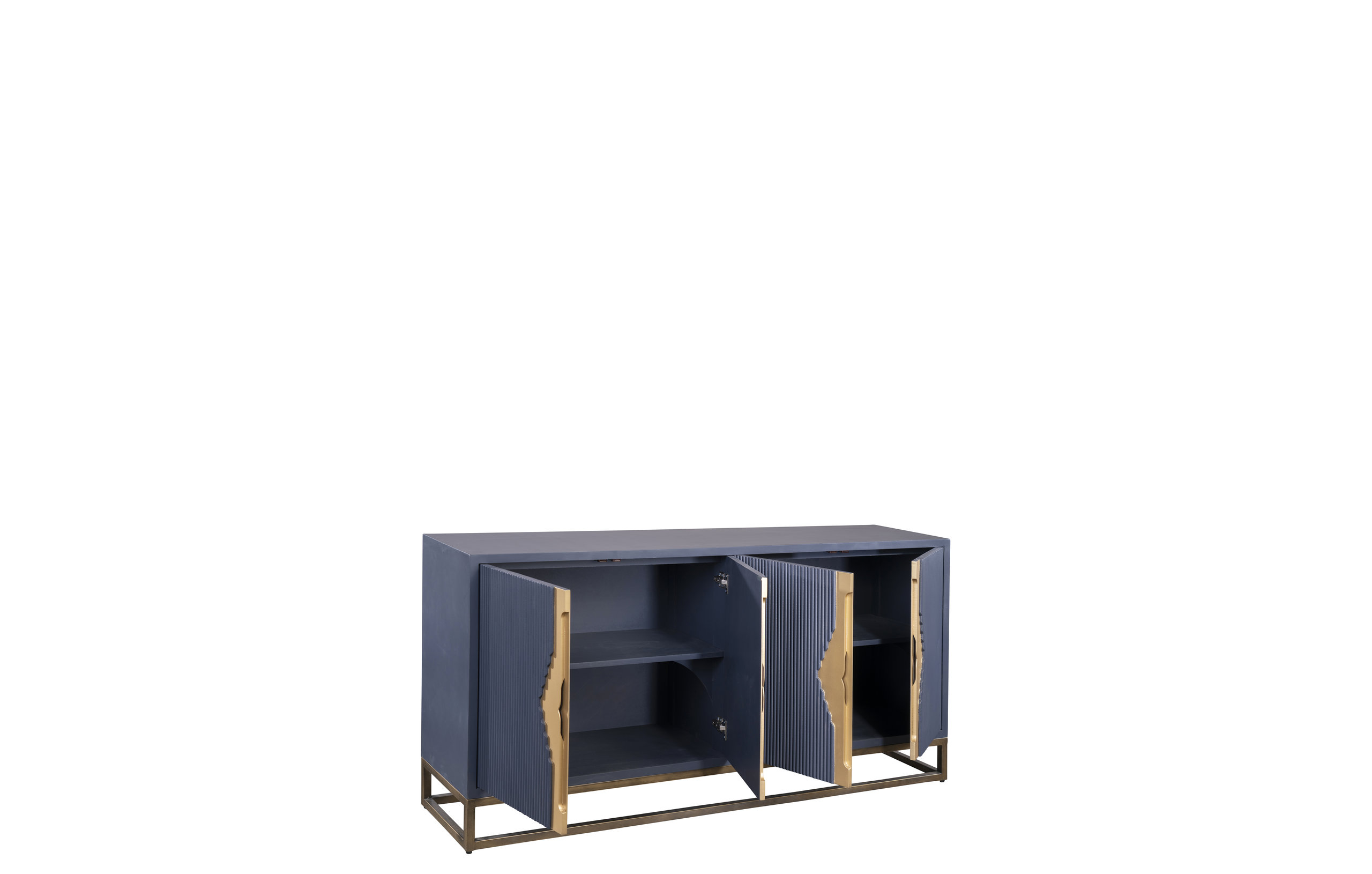 Parker Fluted Sideboard - Contemporary - Buffets And Sideboards - by ...