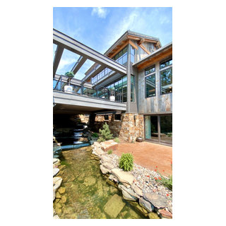 Montana Modern - Rustic - Deck - Minneapolis - by James McNeal ...