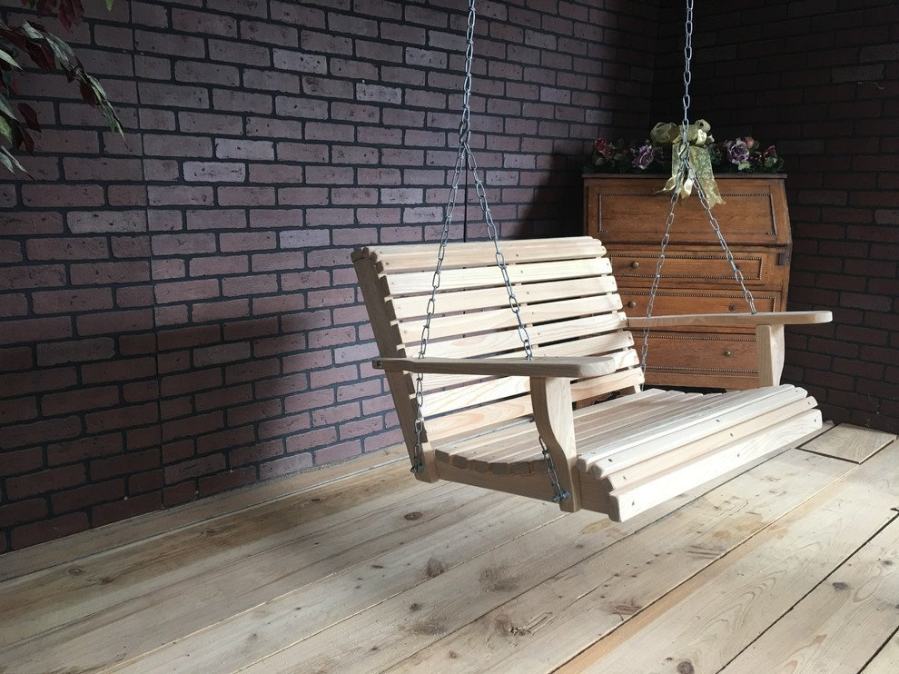 3' Cypress Roll Swing - Craftsman - Porch Swings - by Louisiana Cypress ...