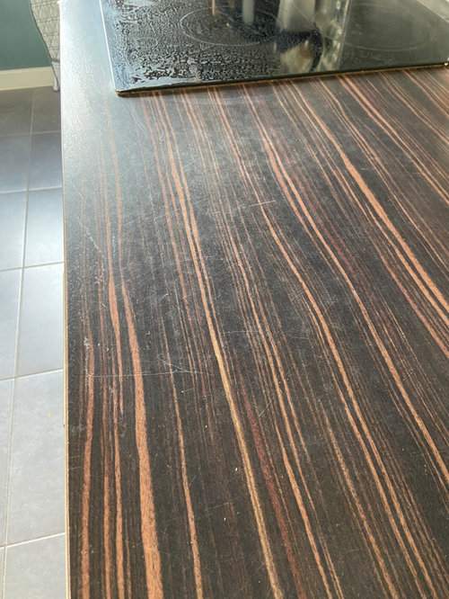 How to remove baking soda mark on worktop? | Houzz UK