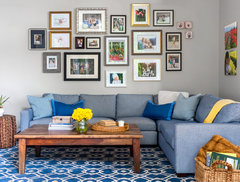 Decorating adjoining wall