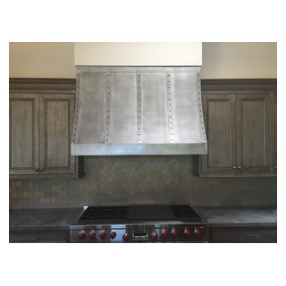 Zinc Range Hoods - Traditional - Los Angeles - by Copperworks | Houzz