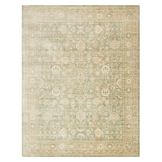 Ellen DeGeneres Crafted by Loloi Rust Trousdale Rug 1'6"x1'6" Square, 5 ...