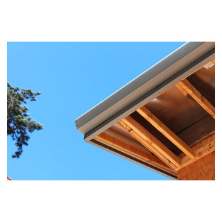 Fascia Board Wrap/Cladding, Angle Faced Gutter in Paint Grip Mettalic ...