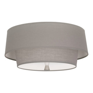 Decker Flush Mount - Contemporary - Flush-mount Ceiling Lighting - by Robert Abbey, Inc. | Houzz