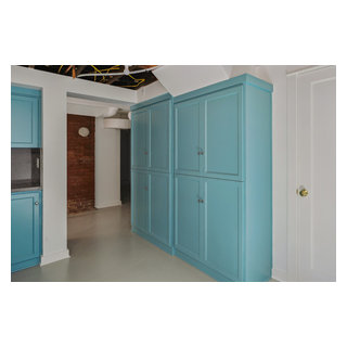 Irvington Bathroom and Basement Remodel - Laundry Room Built-Ins View ...