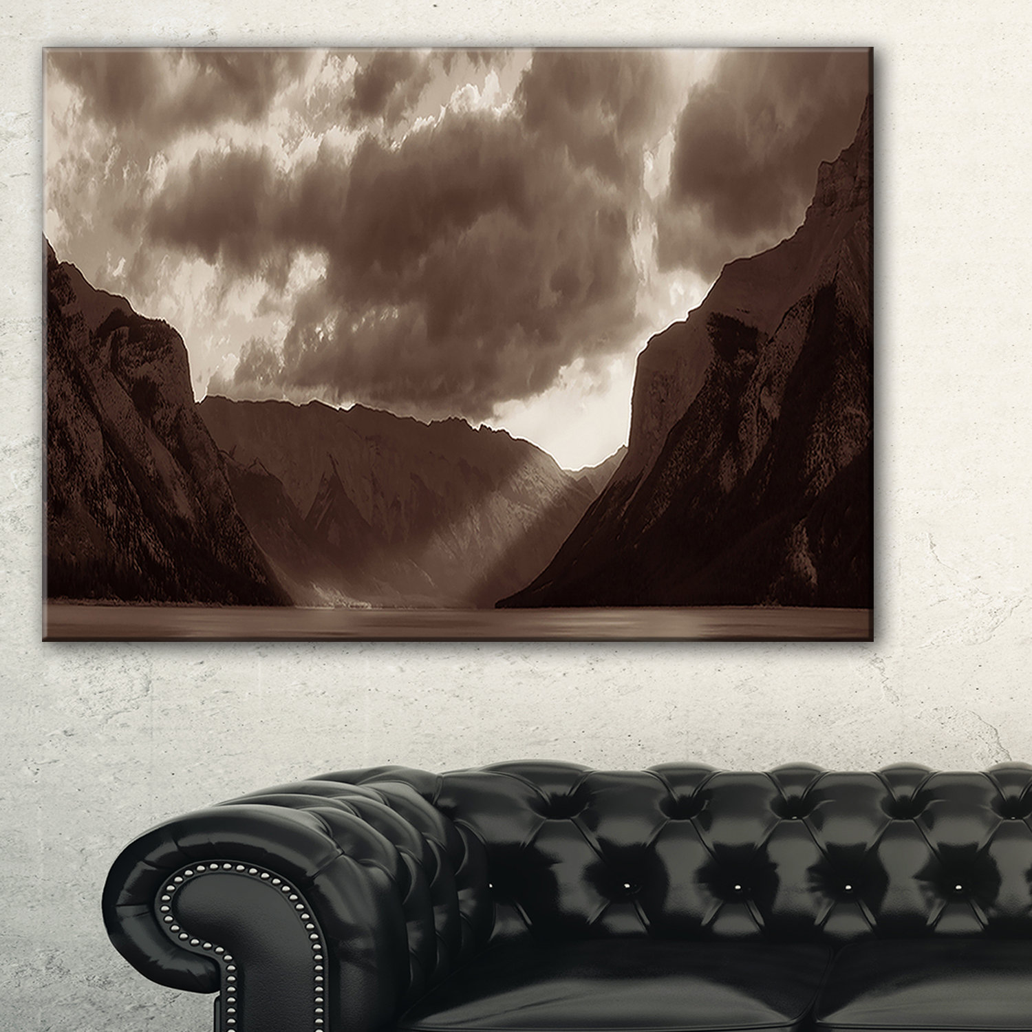 "Banff National Park Panoramic View" Landscape Art, Wall Art, 32"x16 ...